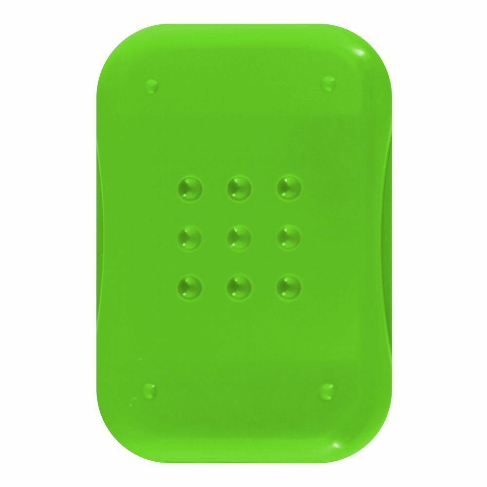 Мыльница Мультидом «Вояж», пластик, дорожная, прямоугольная, разноцветный дизайн 10,8х4х7,5 см.1 шт