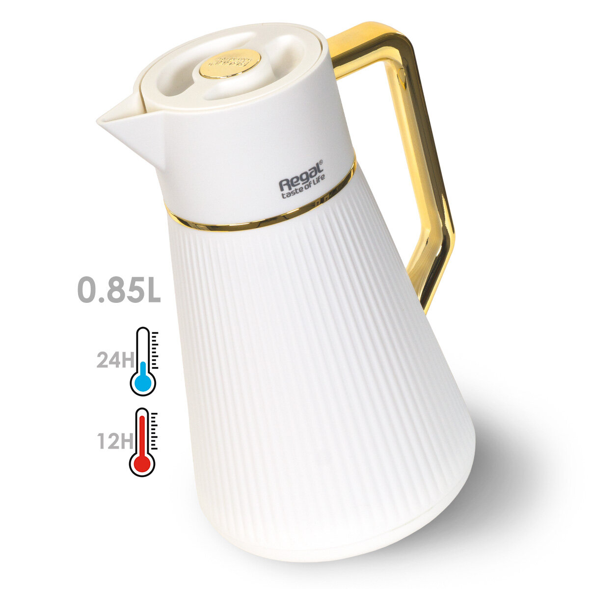 Кувшин-термос Regal c вакуумной стеклянной колбой RGP20Q-10, G-008