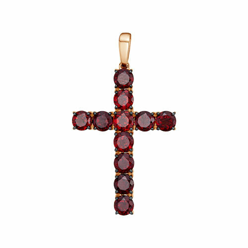 Подвеска, красное золото, 585 проба