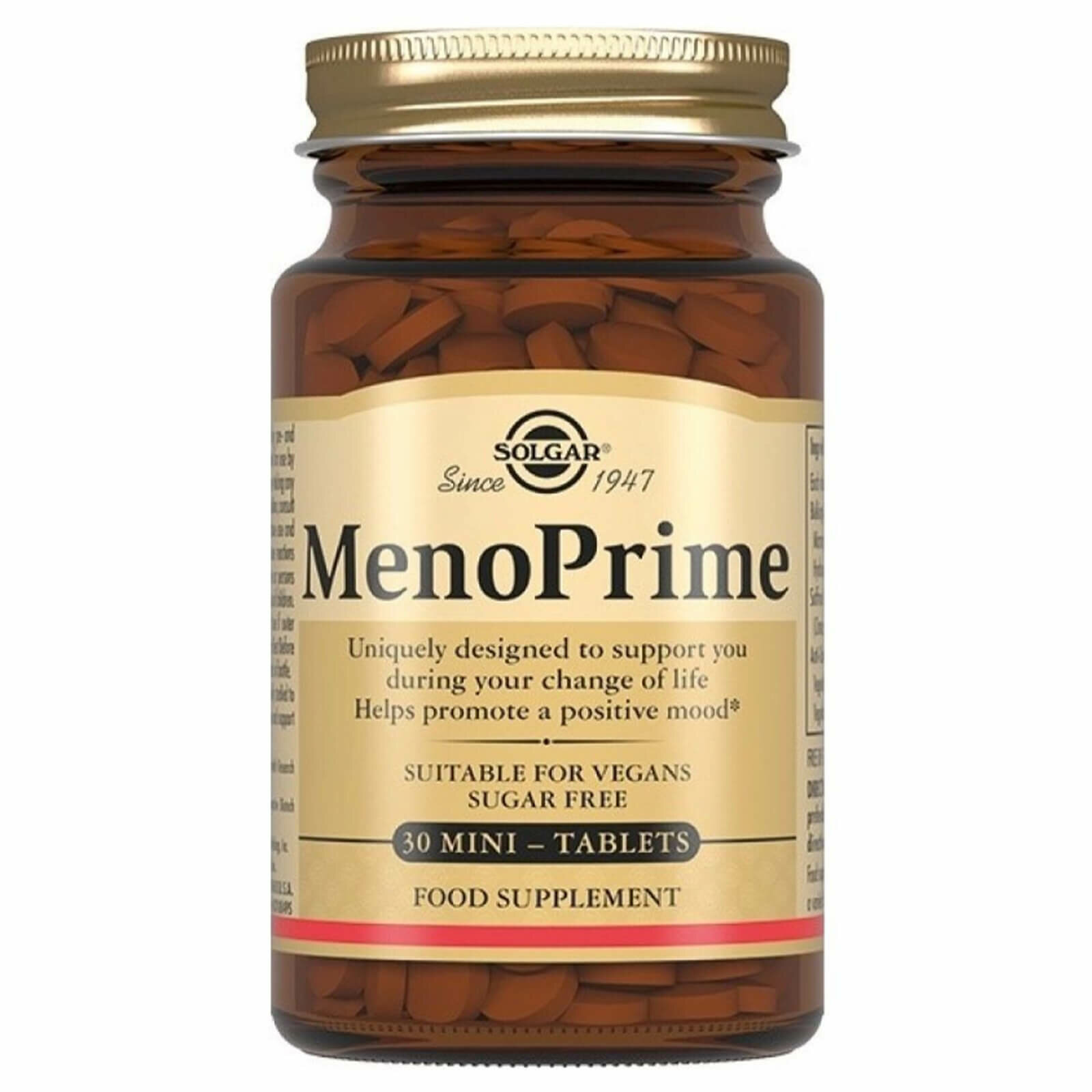 Мено Прайм, 30 таблеток, Solgar