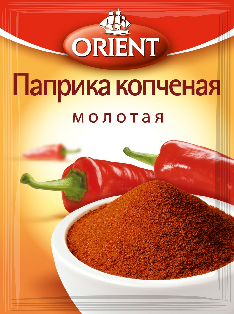 Паприка копченая ORIENT молотая, 10г