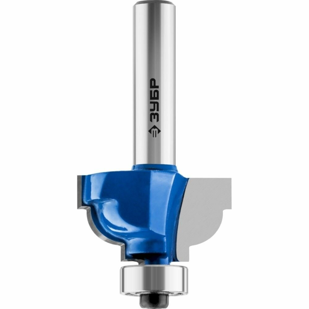 Кромочная калевочная фреза ЗУБР Профессионал №7, 28.6x16 мм, радиус 6.3 мм 28708-28.6