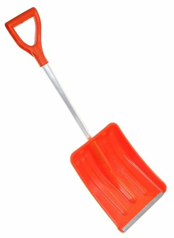 Лопата автомобильная оранж. с алюм. чер. V-образн. ручк, съемная Sturm! 3010-15-SA
