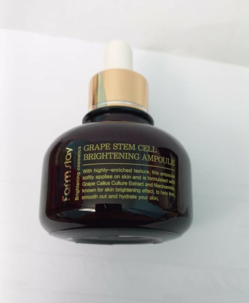 Крем-сыворотка для лица FarmStay со стволовыми клетками винограда, 30мл