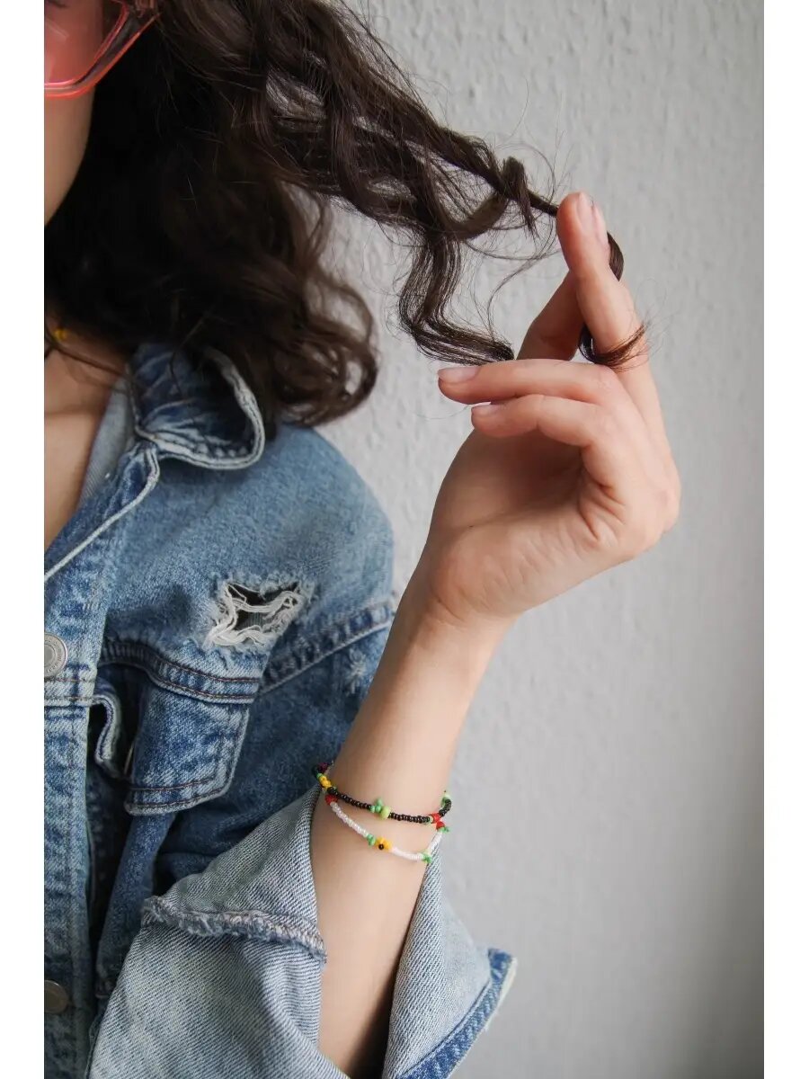 Браслет, бисер