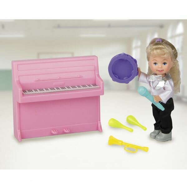 Paula - Игровой набор с куклой "Я - профессионал", учитель музыки.