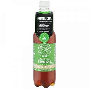Напиток KOMBUCHA "RELAX" с цветами липы и чабрецом 0,555л
