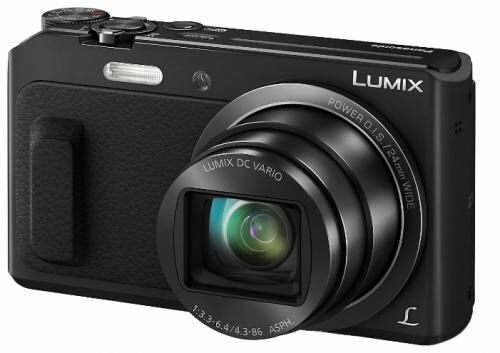 PANASONIC Фотоаппарат PANASONIC LUMIX DMC-TZ57, черный