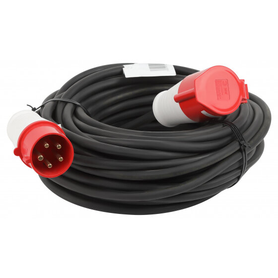 Техрим ТКГ5220ПР Удлинитель промышленный силовой КГ 5х2,5 медь 20 м