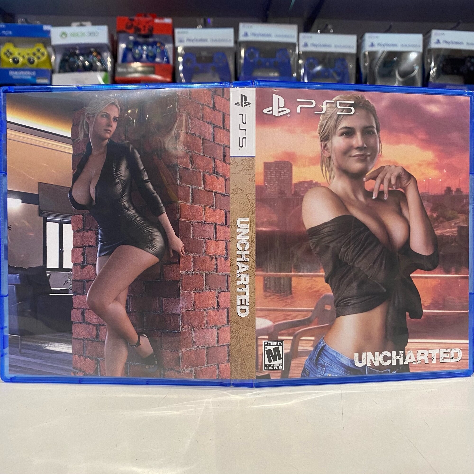 Эксклюзивная обложка PS5 для Uncharted №15