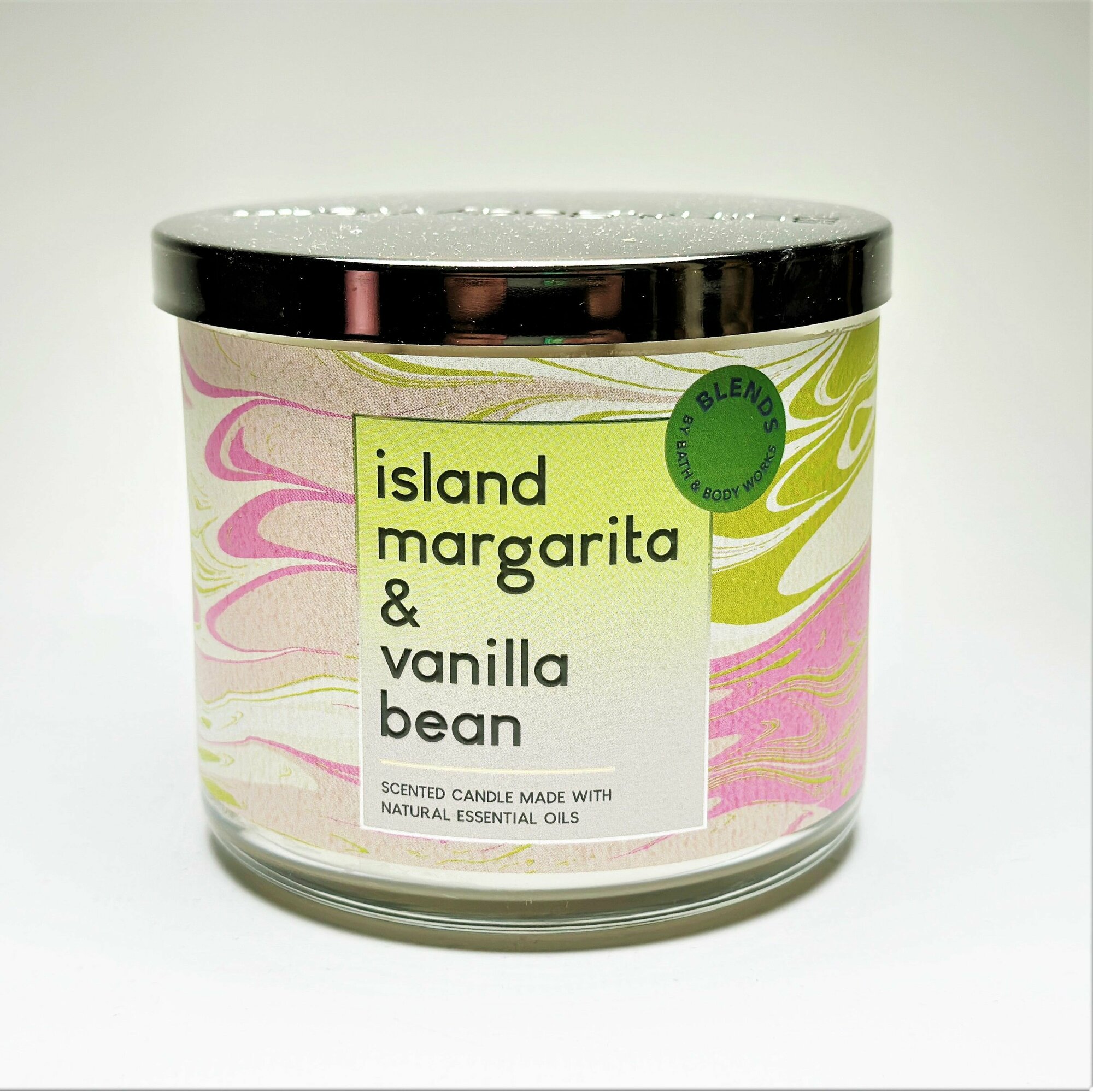 Bath and Body Works свеча ароматическая с 3-мя фитилями Island Margarita & Vanilla Bean