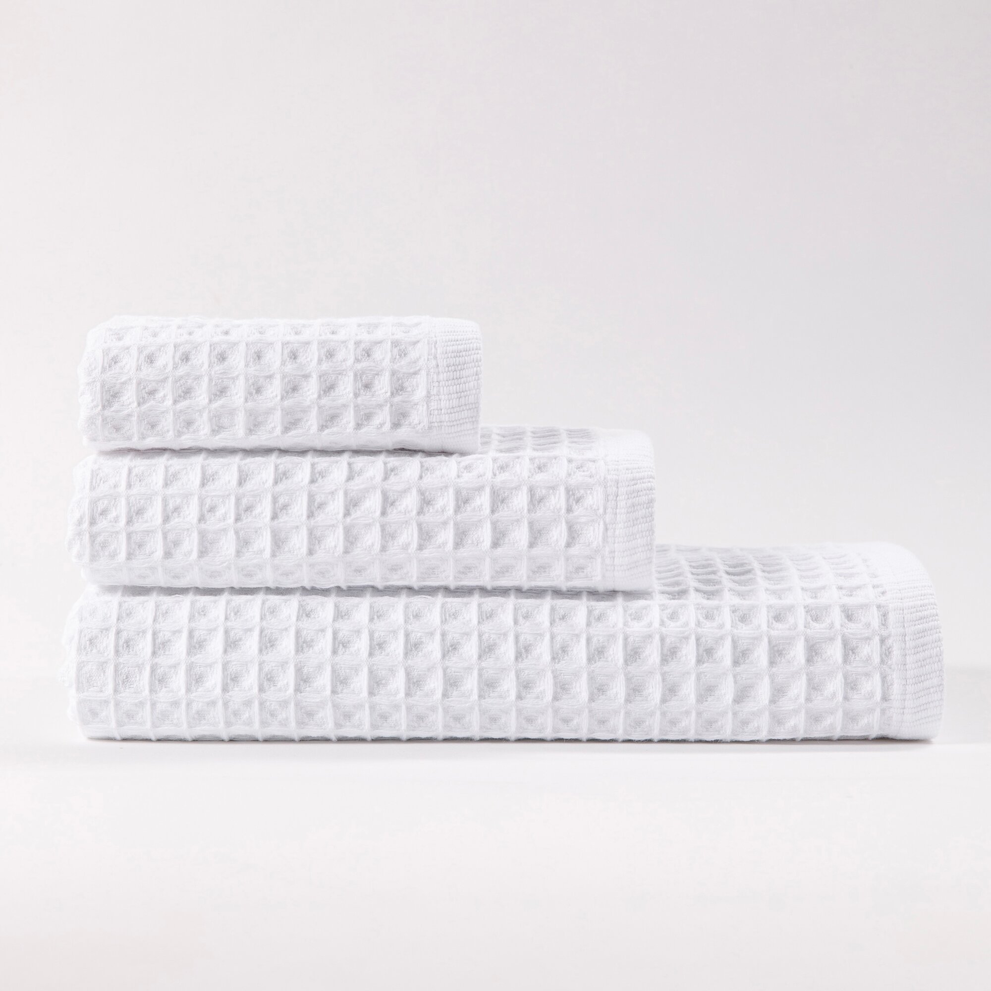 Набор полотенец вафельных Urban Family Coconut 30х60;50х90;70х140 (3 шт.)