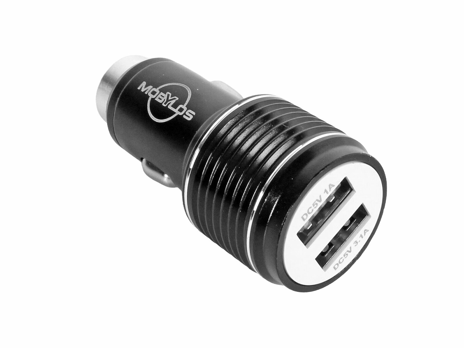 Автомобильное зарядное устройство на 2 USB 5V 1А/5V 3.1А в блистере