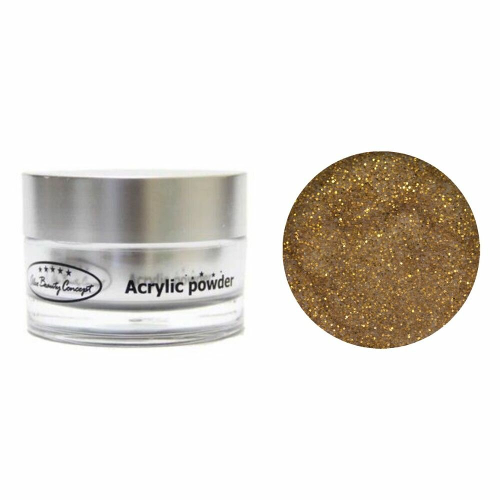 Alex Beauty Concept Цветная акриловая пудра, 5 гр, цвет коричневый 55201