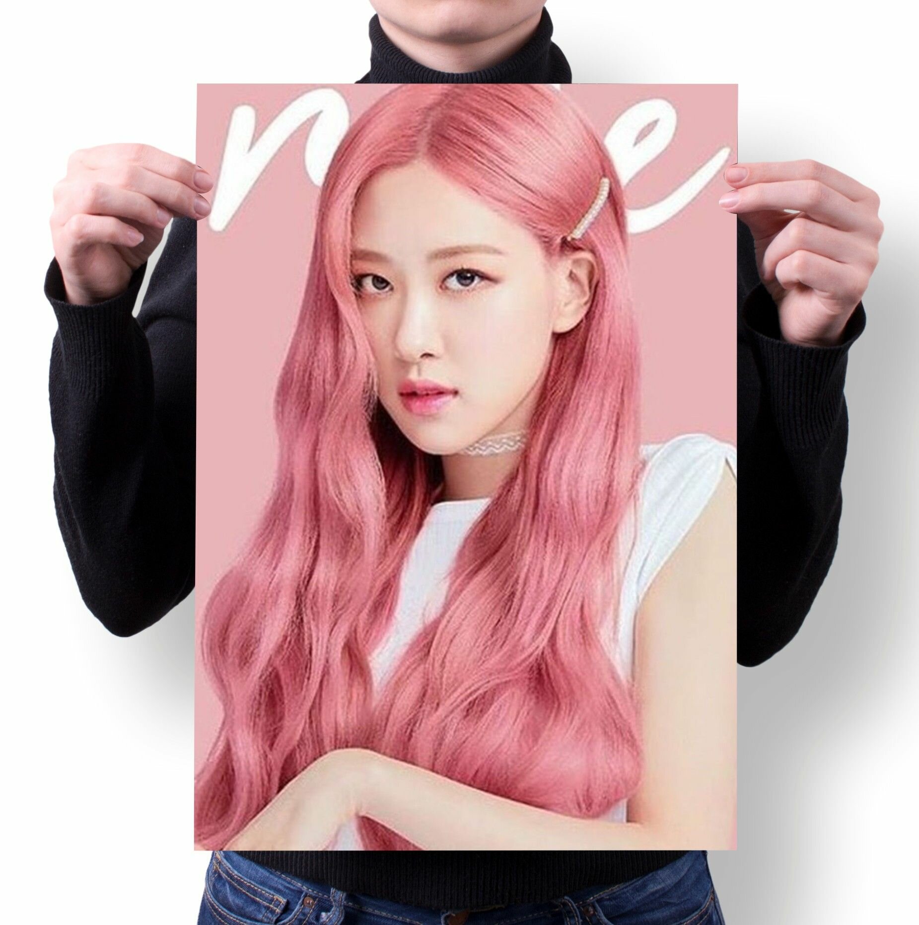 Плакат формата А3 с принтом "BLACKPINK", Блэкпинк