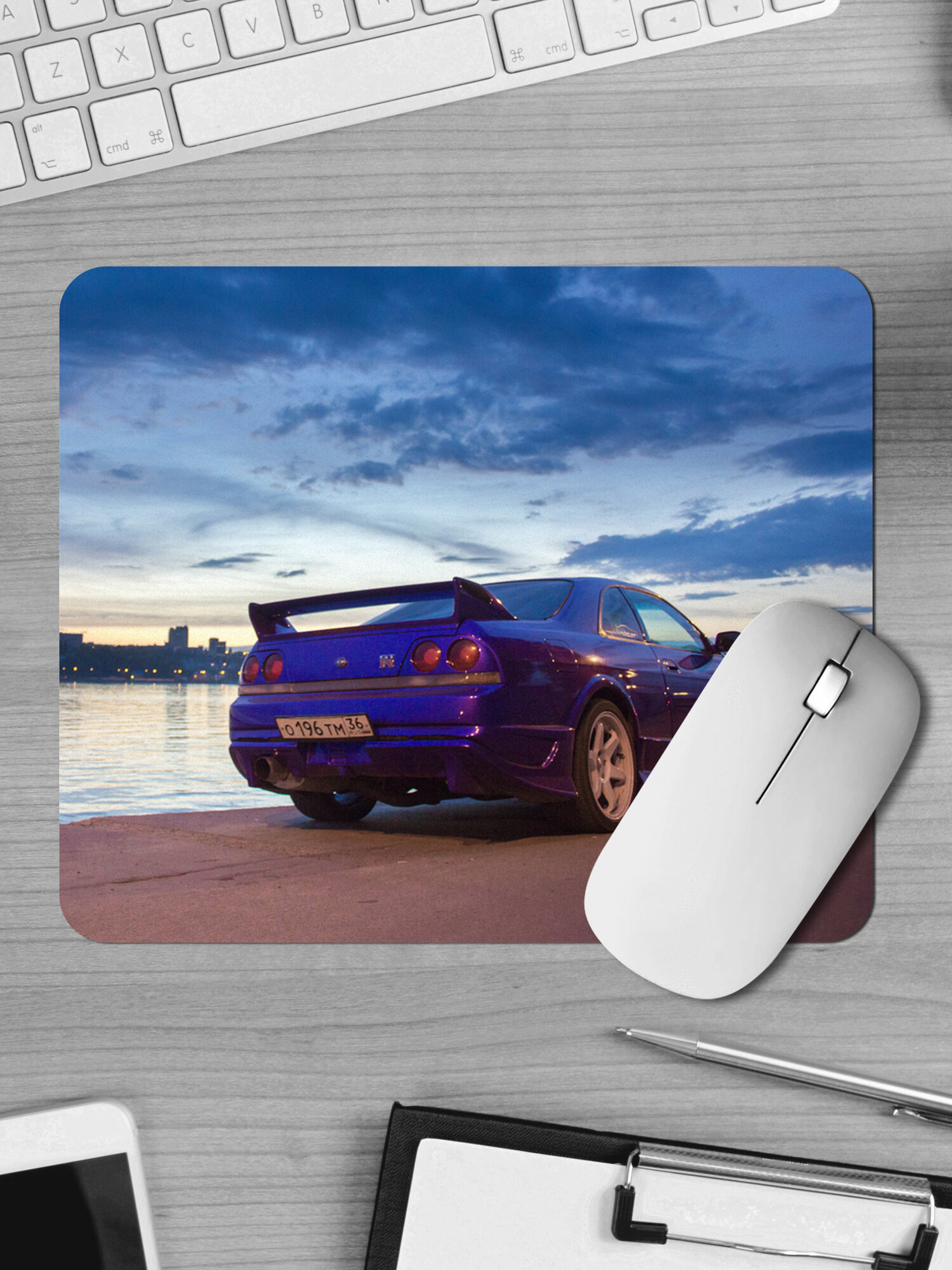 Коврик для мыши / Ниссан / Nissan / Скайлайн / Skyline / Японец / автомобиль / машина / бпан / стиль / хайп / топ / подарок