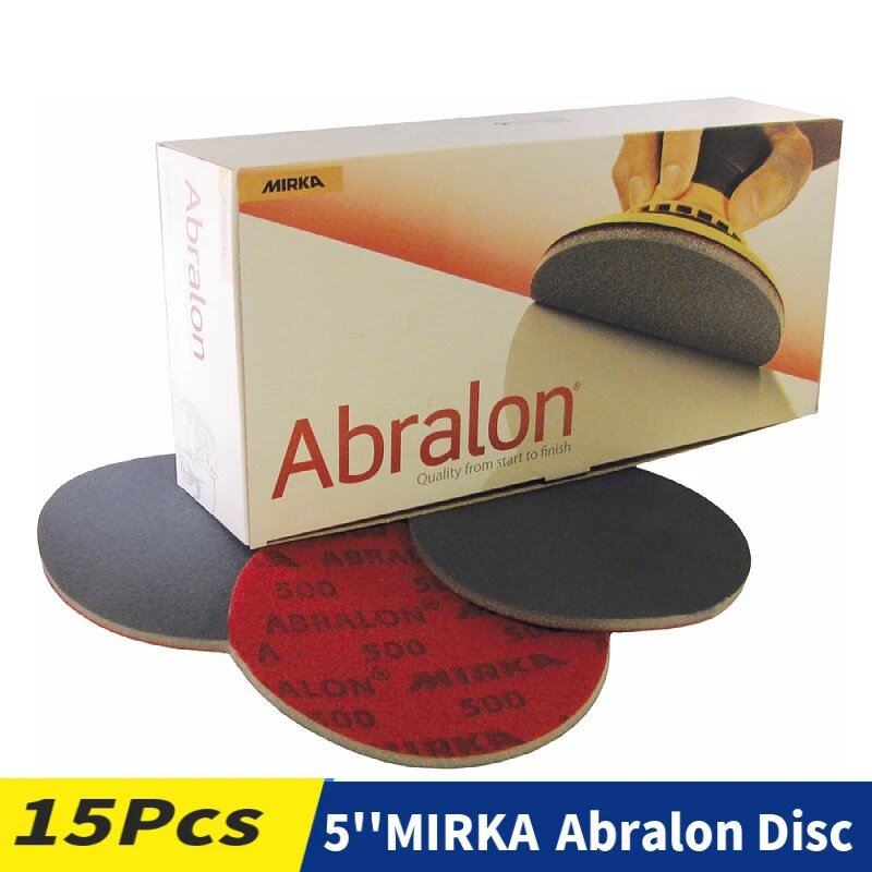 Шлифовальная бумага Vibratite Mirka Abralon 5 дюймов 5 Piece, 1000