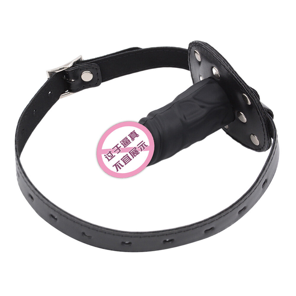 Sm реквизит силиконовый пенис кляп глубокая глотка пенис кляп товары для взрослых рабыня рабство бондаж развлечение секс игрушки