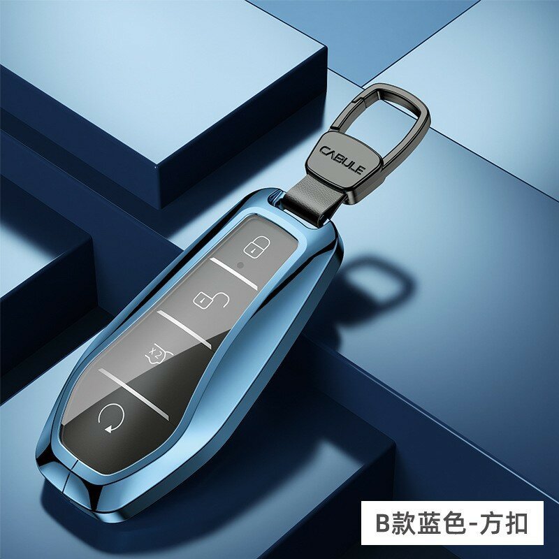 Чехол для ключей CABRON, для BYD Qin/Pro/Song/Pro/Tang/Han, алюминиевый сплав