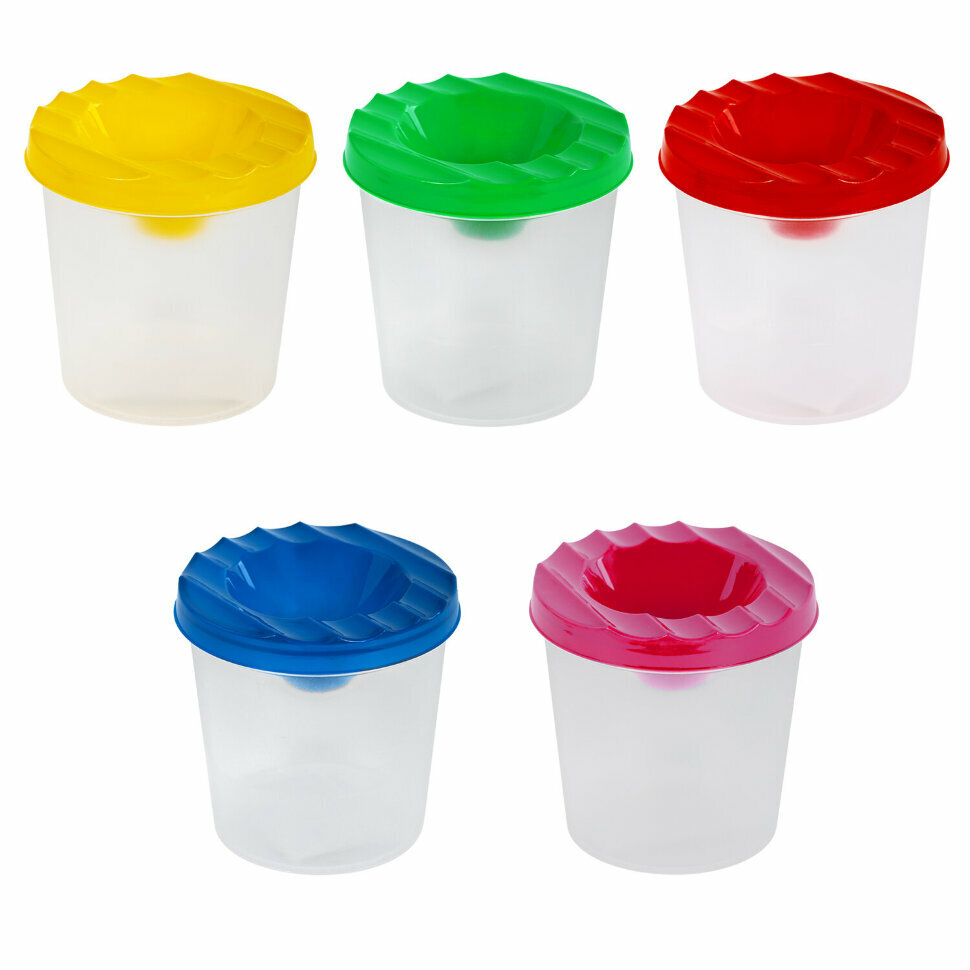 Стакан-непроливайка пифагор "эники-беники", ассорти, 192126, 192126