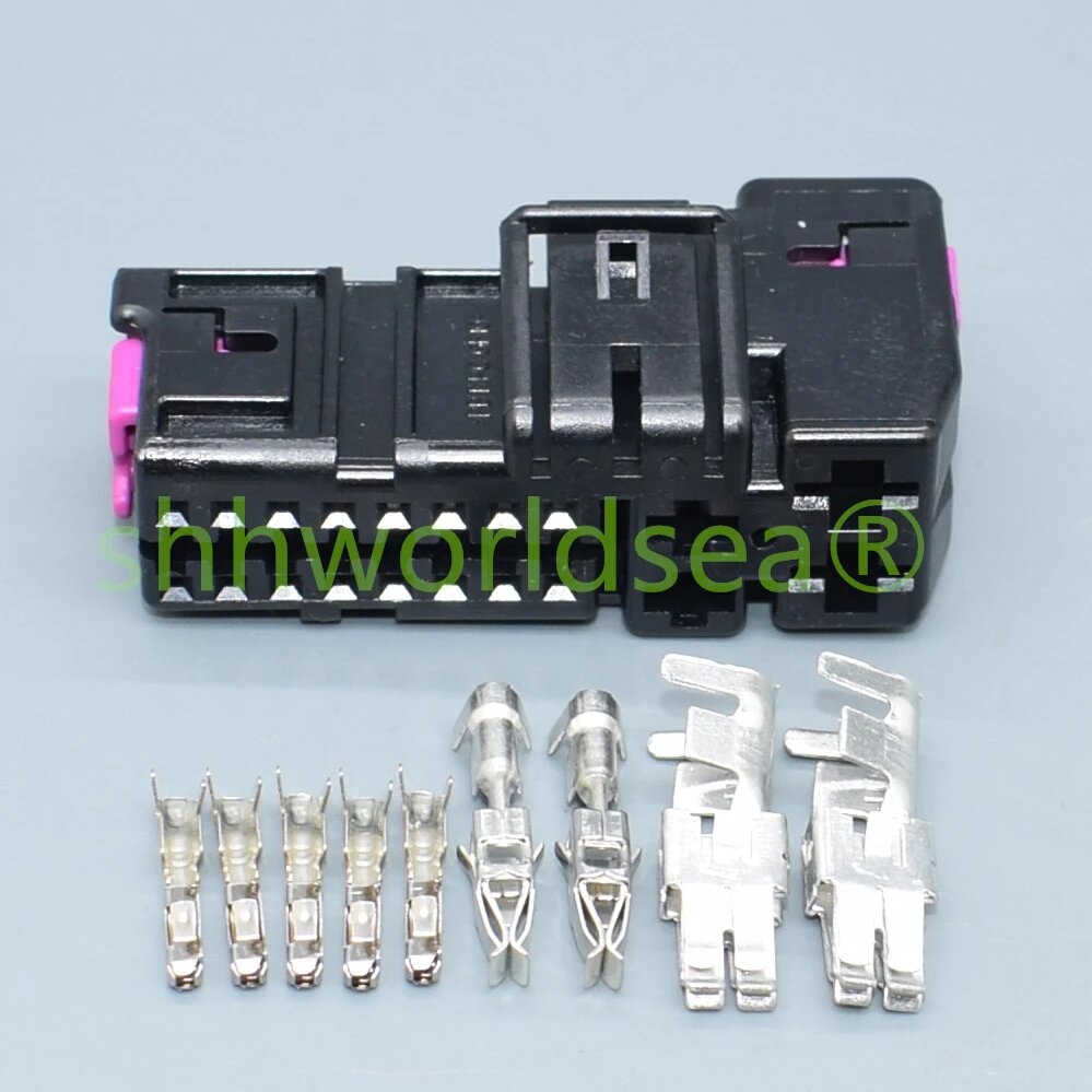 Shhworldsea 20-контактный разъем для мужской или женской двери автомобиля 8E0 972 702 30set female