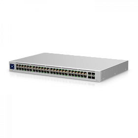 Коммутатор Ubiquiiti UniFi Switch USW-48 EU (без POE), 48 портов, 10-100-1000 Мбит, управление уровнем 2