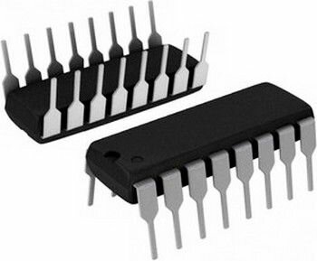 IN74AC4520N, Два 4-разрядных двоичных счeтчика 2103Ю.16-D, микросхема, Интеграл / 4 шт