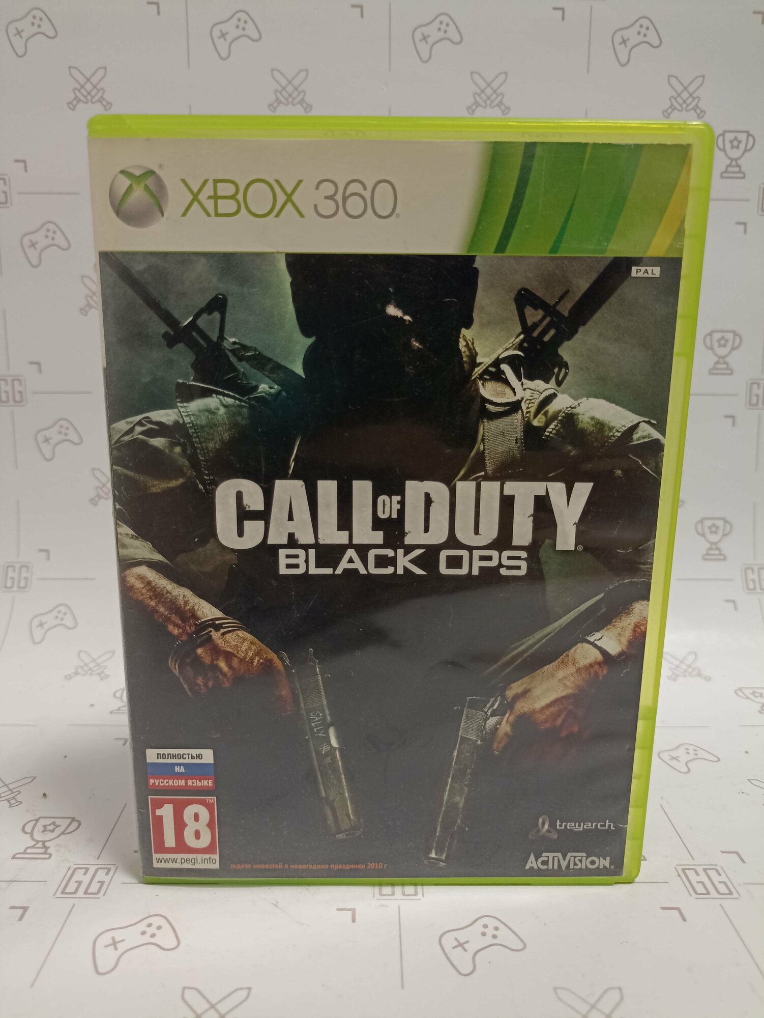 Call of Duty Black Ops (Xbox 360, RU)
