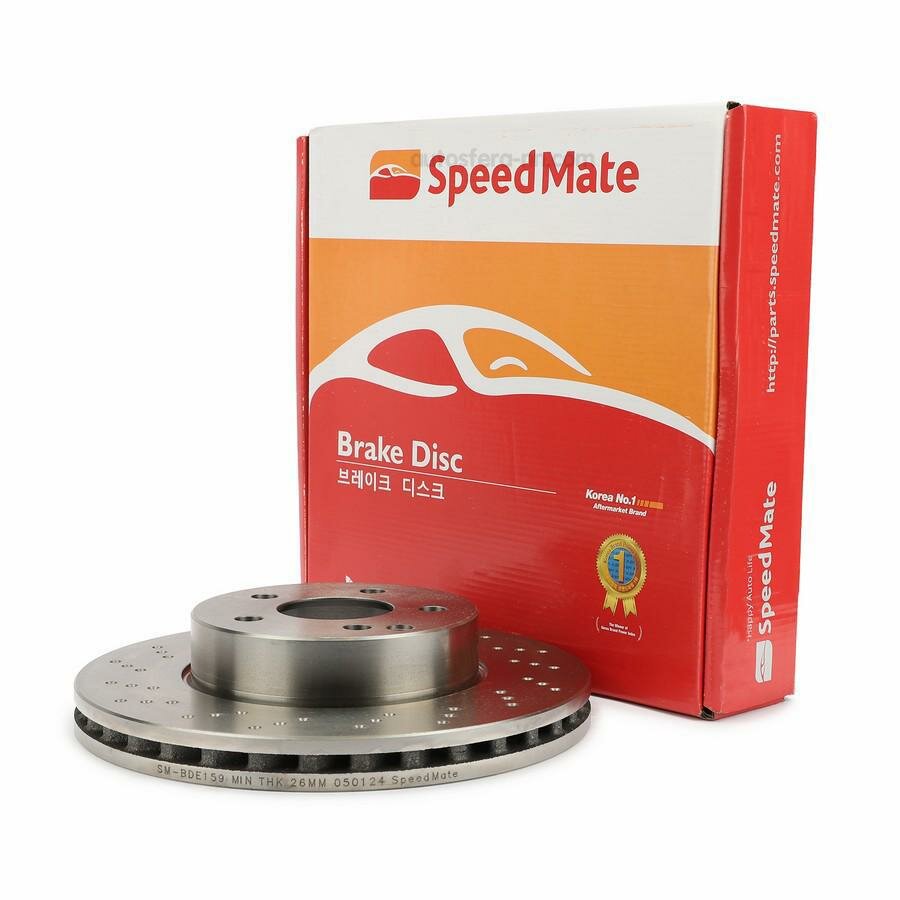 SPEEDMATE SMBDE159 Диск тормозной с перфорацией MB C-Class, E-Class