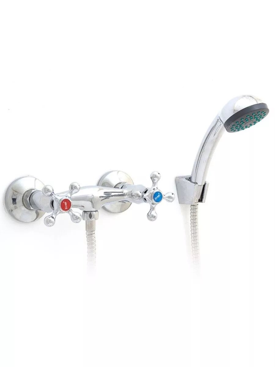 Смеситель для душа Frap F2008, для душа, настенный, серебристый