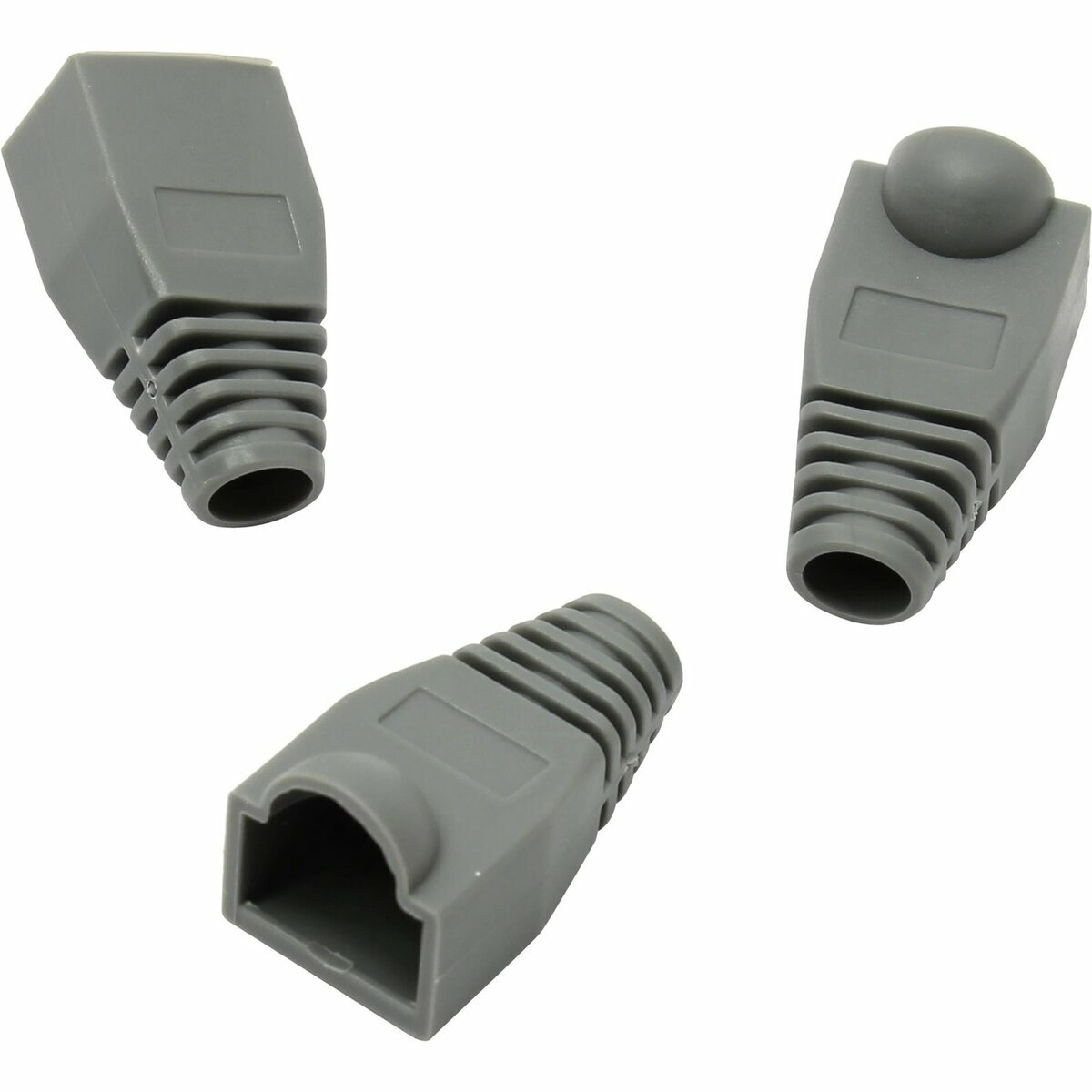 Exegate Колпачок изолирующий для коннектора RJ-45 (упаковка - 100 шт, серый)