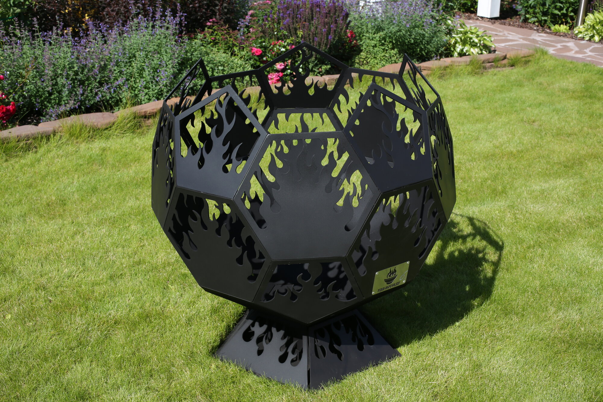 Костровая чаша Пламя диаметр 87 см / Чаша для костра FIRE-HOUSE