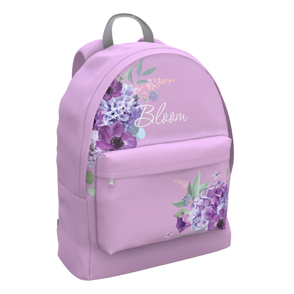 Рюкзак 1отд. EasyLine 17L Pastel Bloom лиловый 39х29х13см ERICH KRAUSE