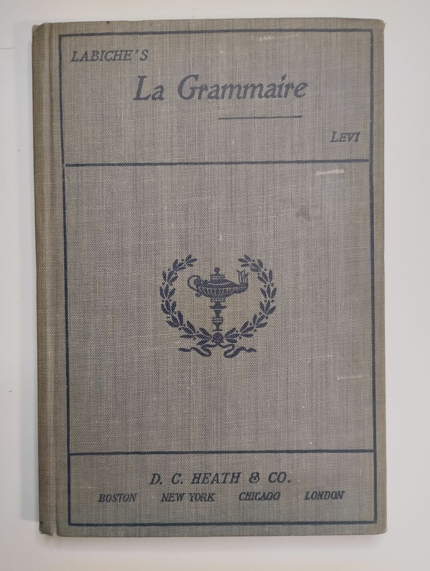 Labiche's. La Grammaire / Грамматика. 1906 год (книга на французском языке)