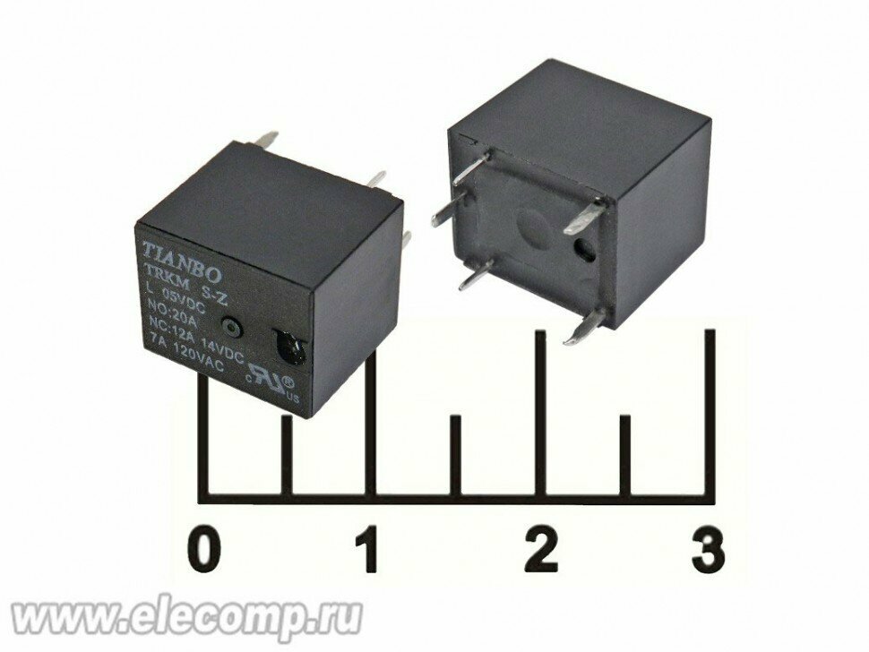 Реле =5V 7A/120V TRKM S-Z