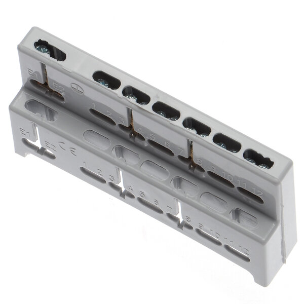 Клеммник низкий с гнездами 2х16кв. мм 12х10кв. мм на 80А Famatel SPTB-12 (2 шт. в комплекте)