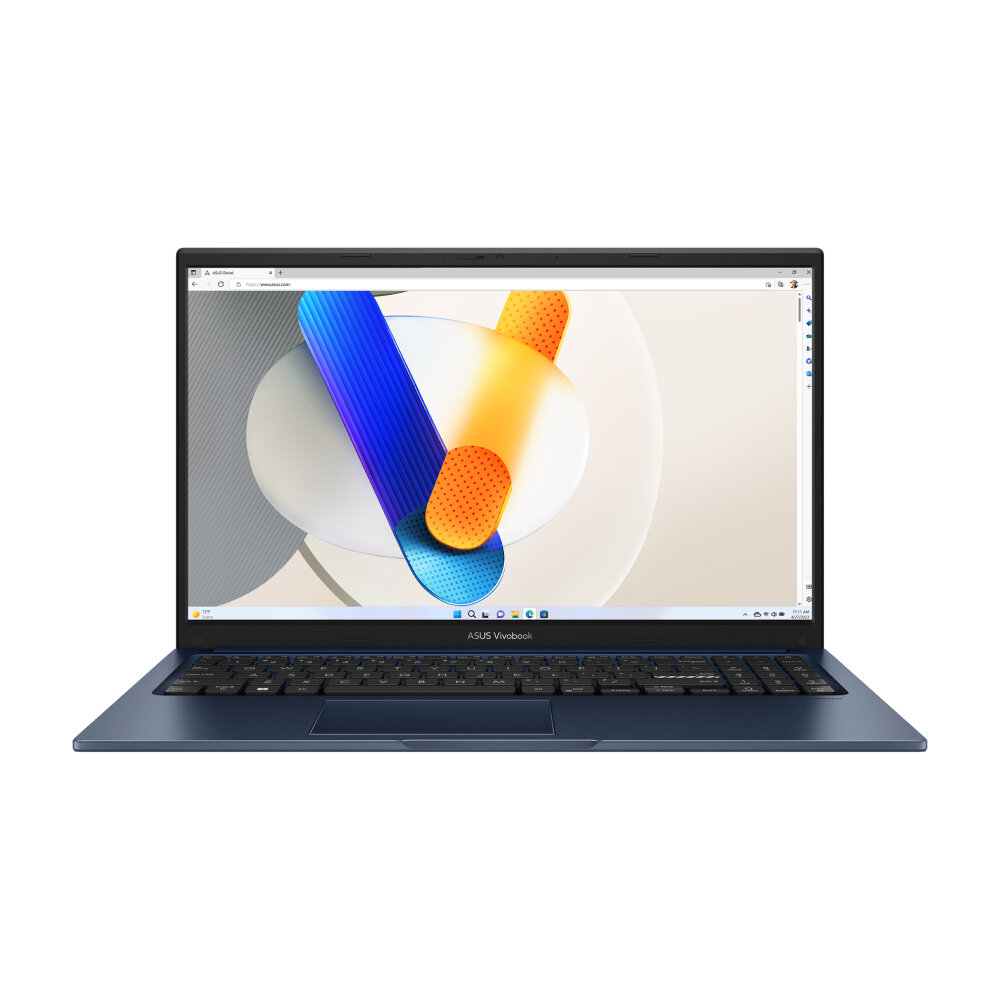 Ноутбук 15.6" IPS FHD ASUS X1504VA-BQ312 blue (Core i3 1315U/8Gb/256Gb SSD/VGA int/noOS) (90NB10J1-M01HX0)