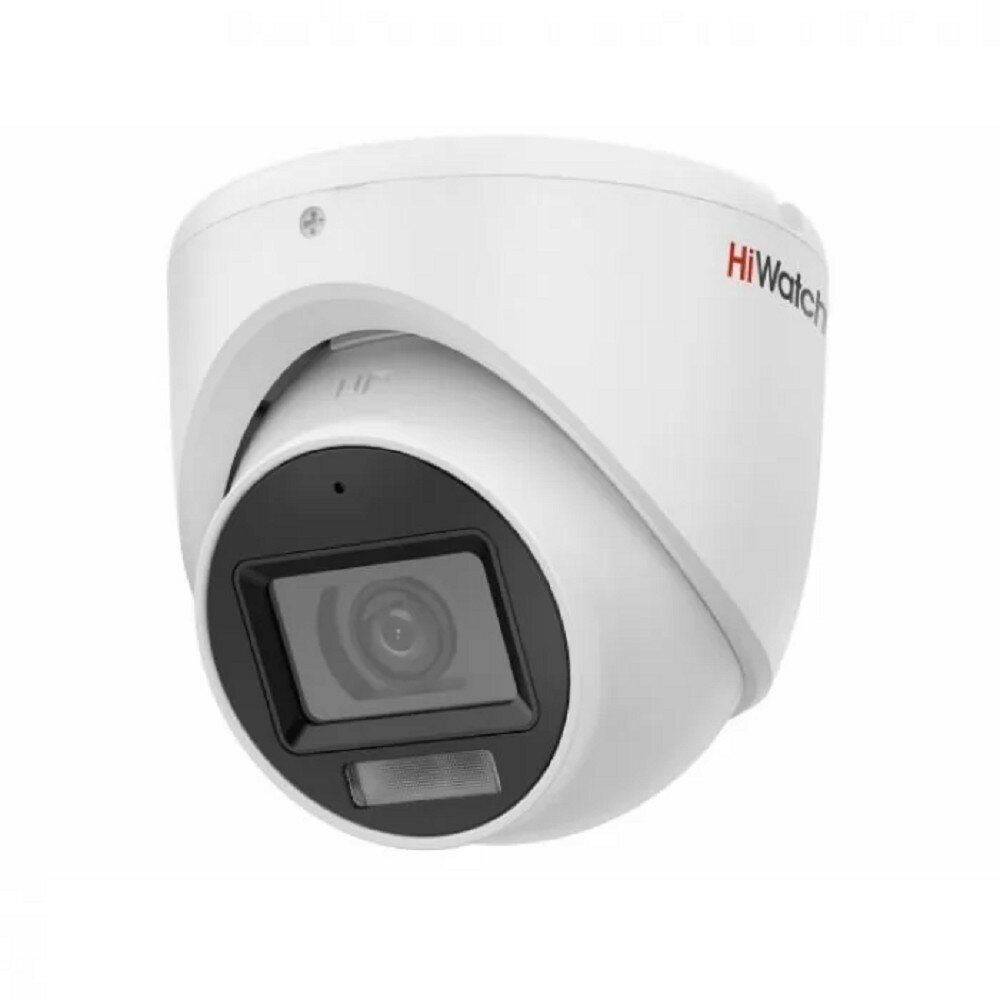 Hikvision Видеонаблюдение HiWatch DS-T203A B 3.6mm Камера видеонаблюдения аналоговая 3.6-3.6мм HD-CVI HD-TVI цв. корп: белый