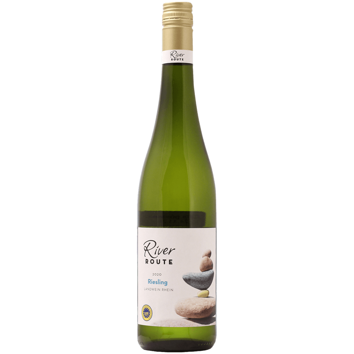 Вино River Route Riesling Rheinhessen белое полусухое 0,75 л