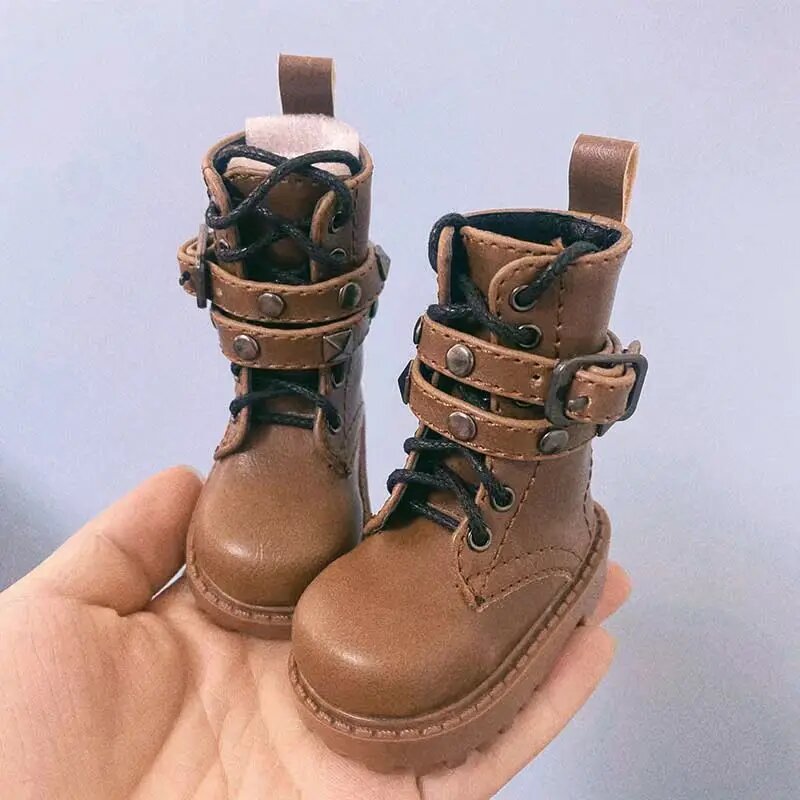Рыцарские сапоги для кукол 45 см Коричневый, kafeiqishi, 45cm5.6x2.2