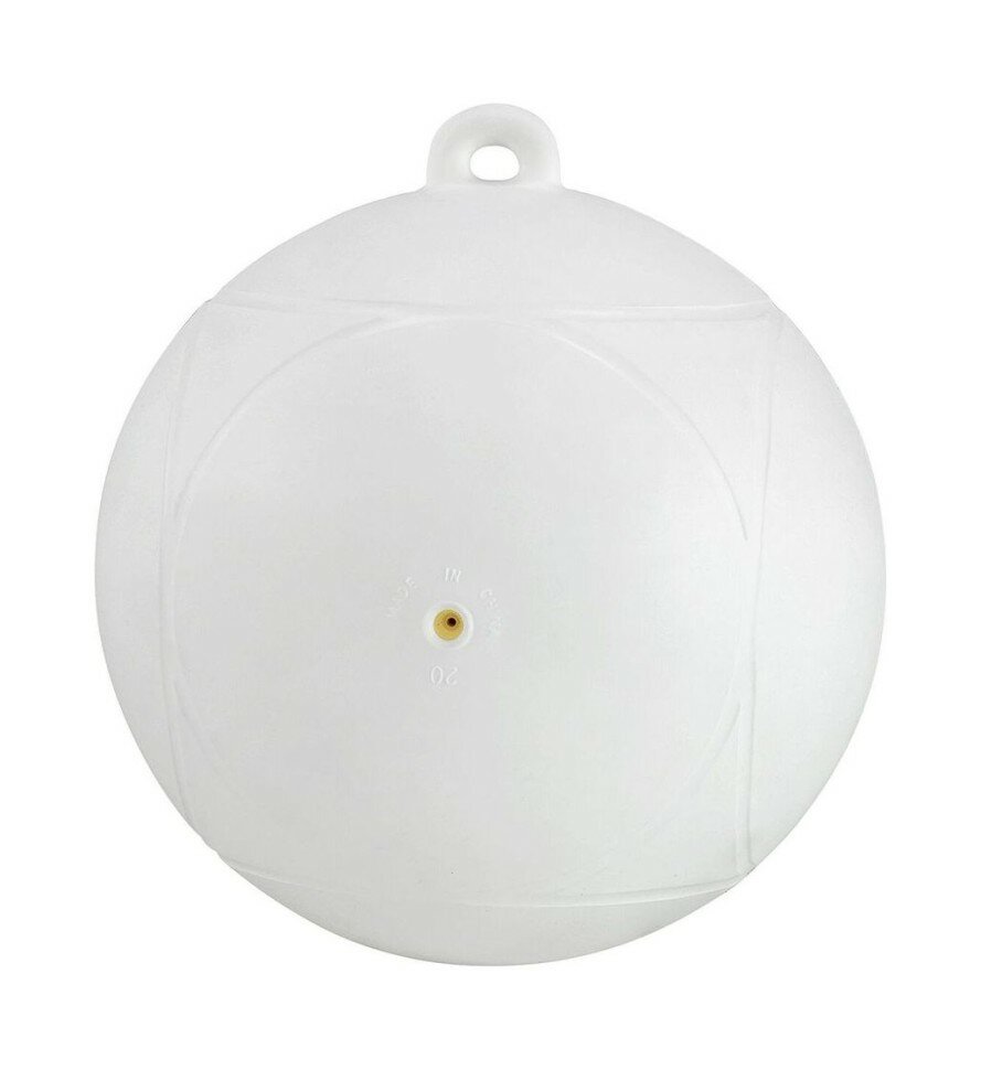 Буй маркерный Marine Rocket надувной, диаметр 200 мм, цвет белый (Москва)