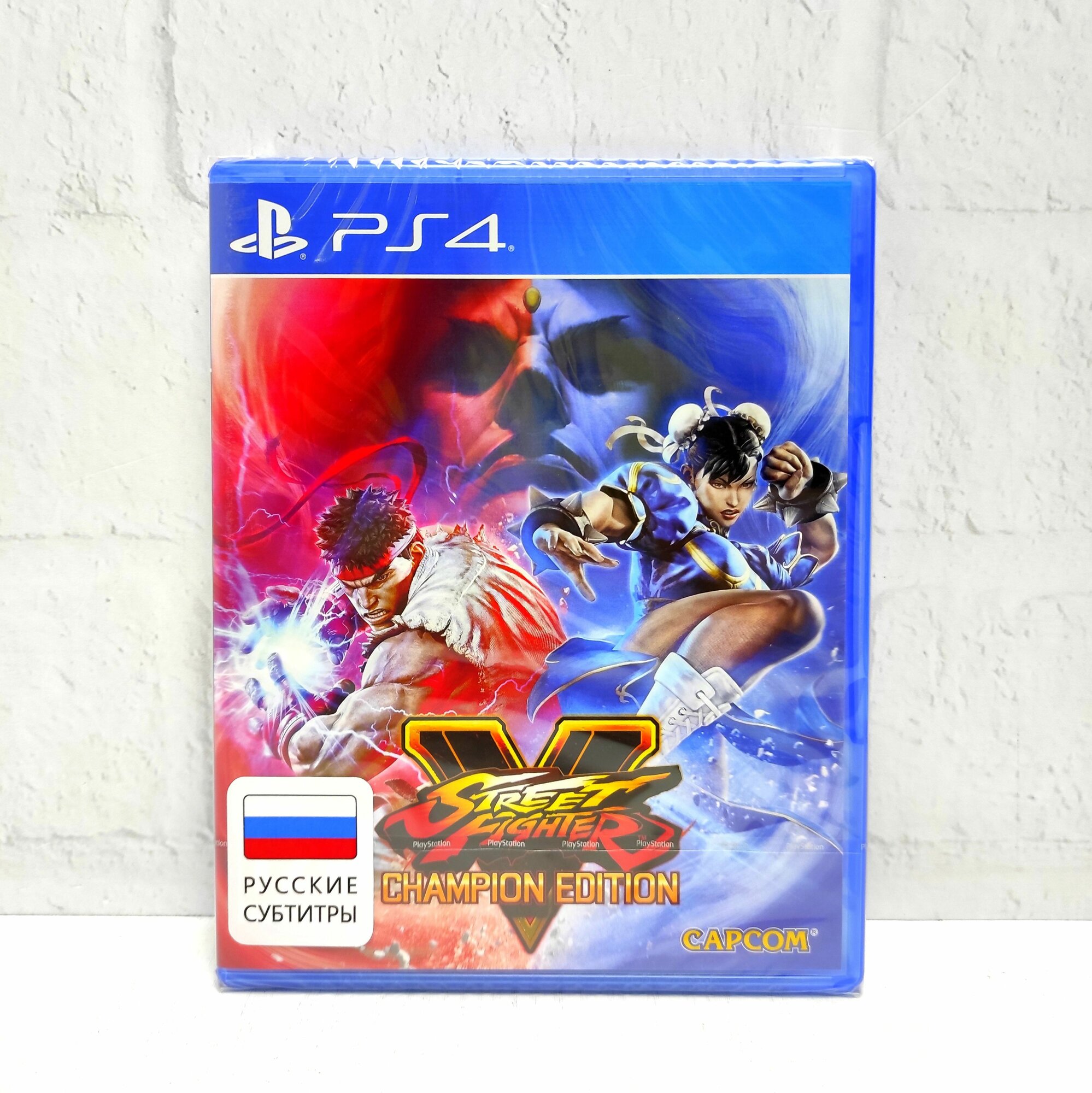 Street Fighter 5 (V) Champion Edition Русские субтитры CUSA 01222 Видеоигра на диске PS4 / PS5