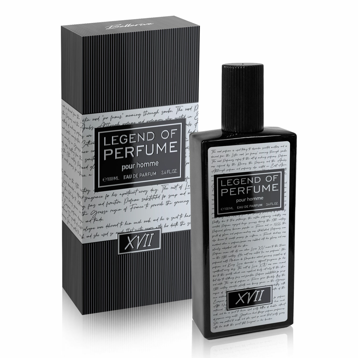 Парфюмерная вода BELLERIVE LEGEND OF PERFUME XVII (муж.) 100 мл