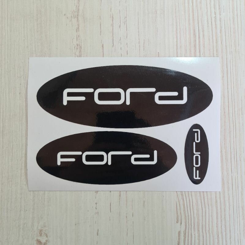 Наклейка Ford / Форд на эмблема логотип значок комплект