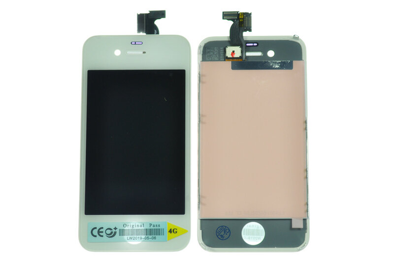 Дисплей для iPhone 4+Тачскрин белый AAA