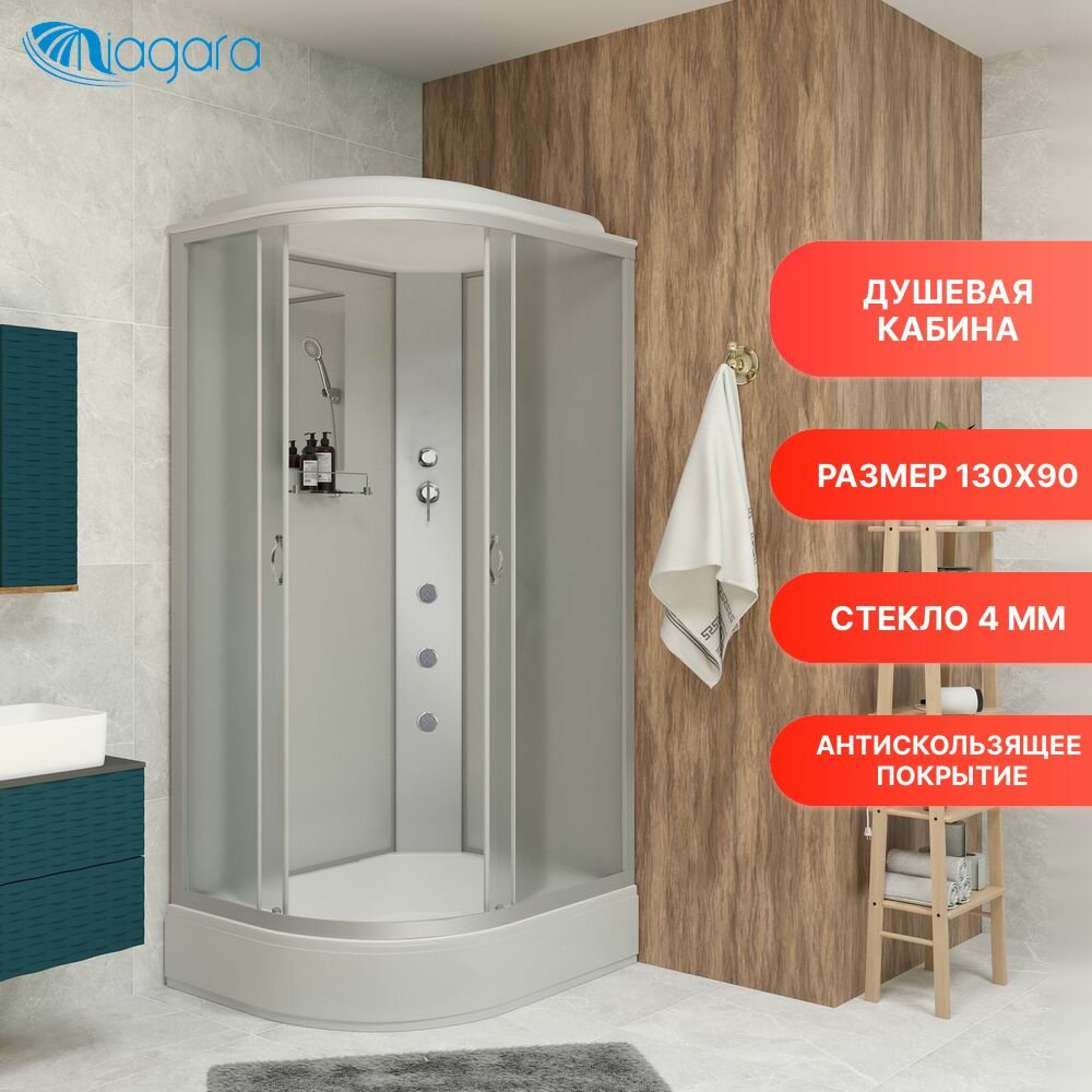 Душевая кабина Niagara Classic NG-33394-14RG 130x90