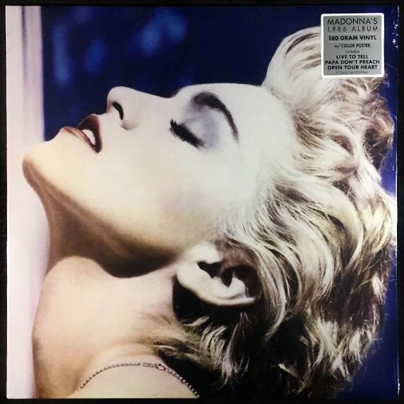 Виниловая пластинка Madonna - True Blue (LP, 2020, Sire)