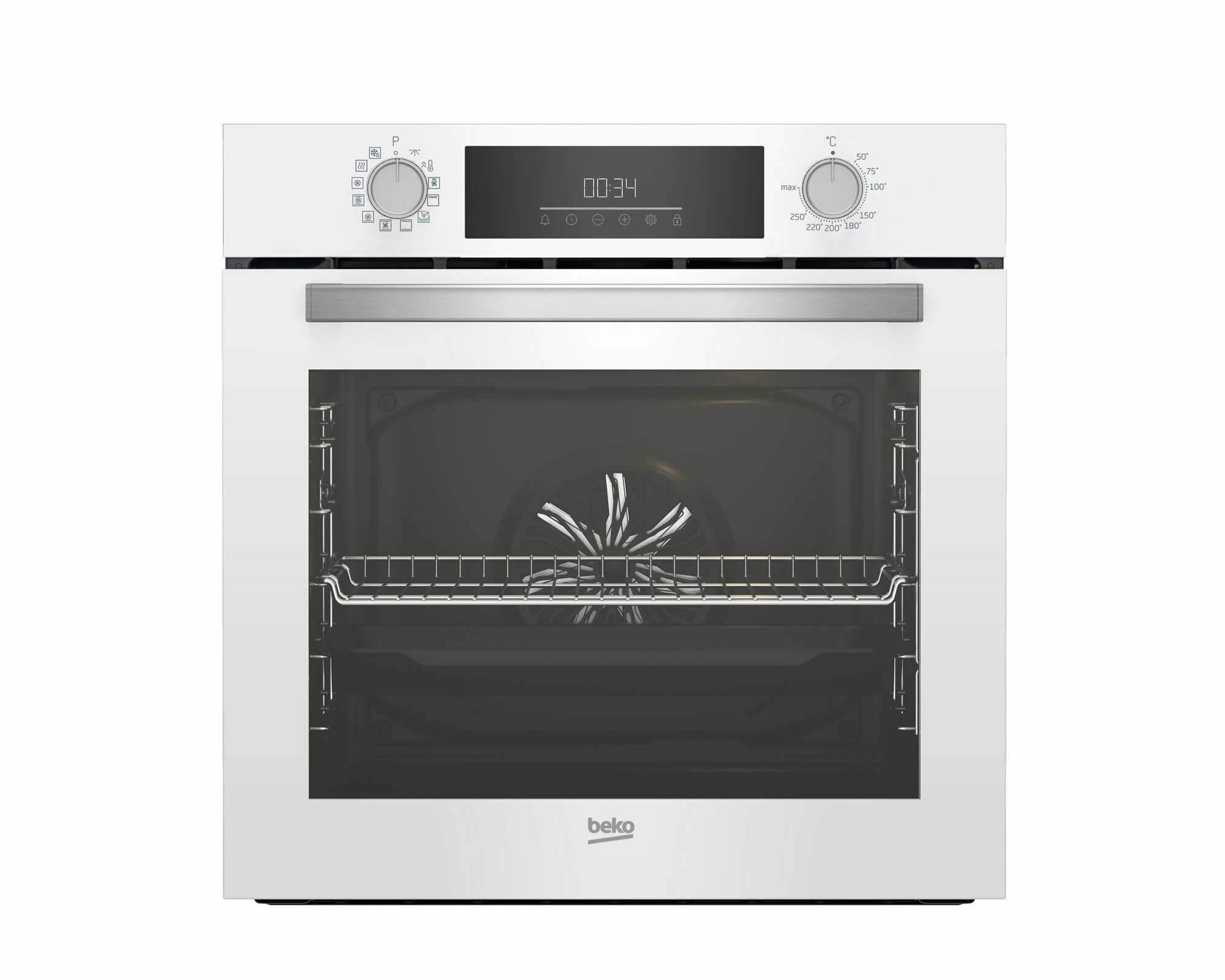 Электрический духовой шкаф Beko BBIS143N0W, гриль/конвекция, белый