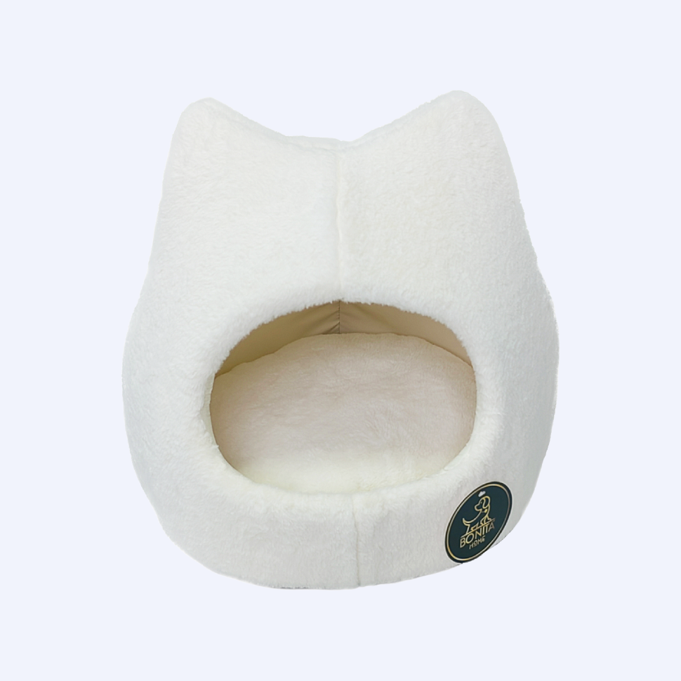 BONITAPET домик Кики, для животных, молочный, 45х45х42 см