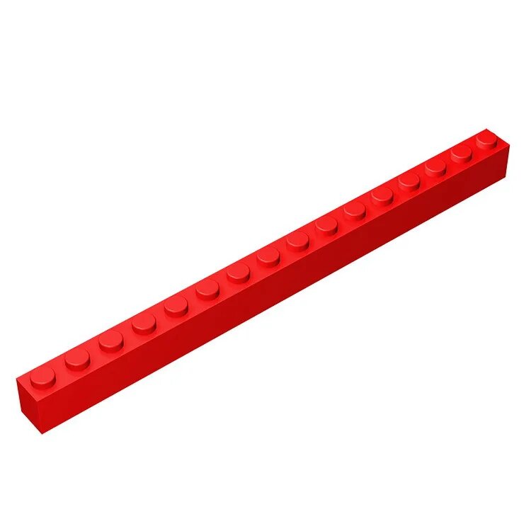 Красный LEGO балка 18+ (Color: 010)